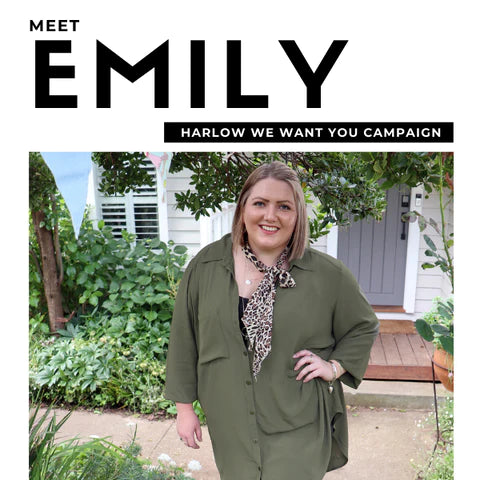 We Want You Campaign - Meet Emily – Harlow